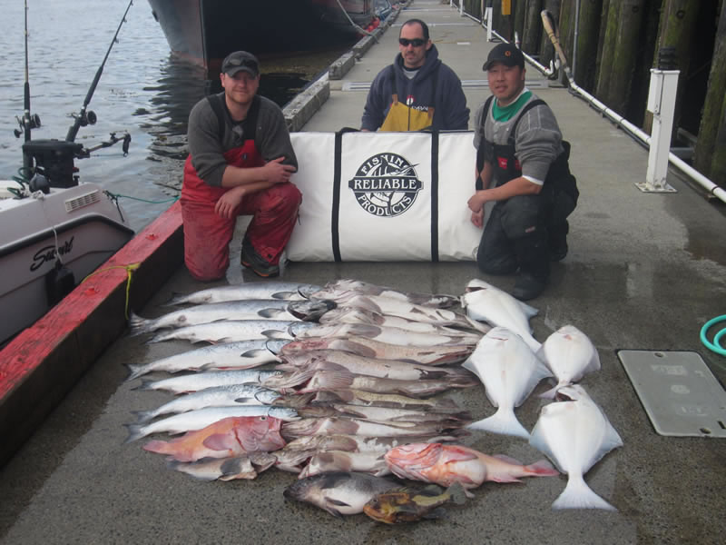 FishinBC.COM Fishing for Salmon Halibut Lingcod Snapper Crab Prawns